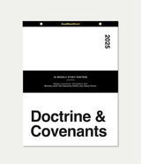 2025 Doctrine and Covenants Poster Pad – Good News Brand