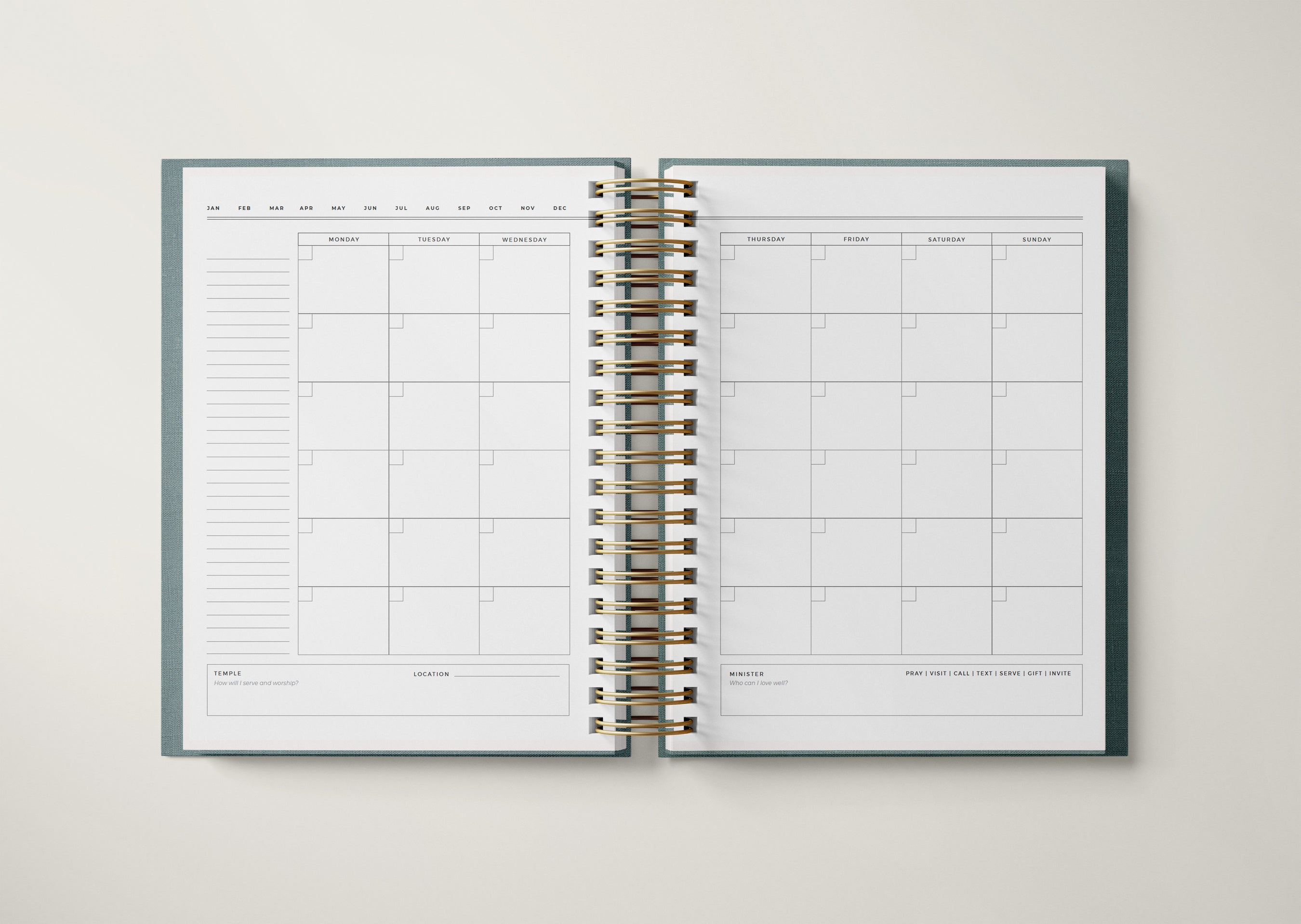 6-month Becoming Planner – Good News Brand