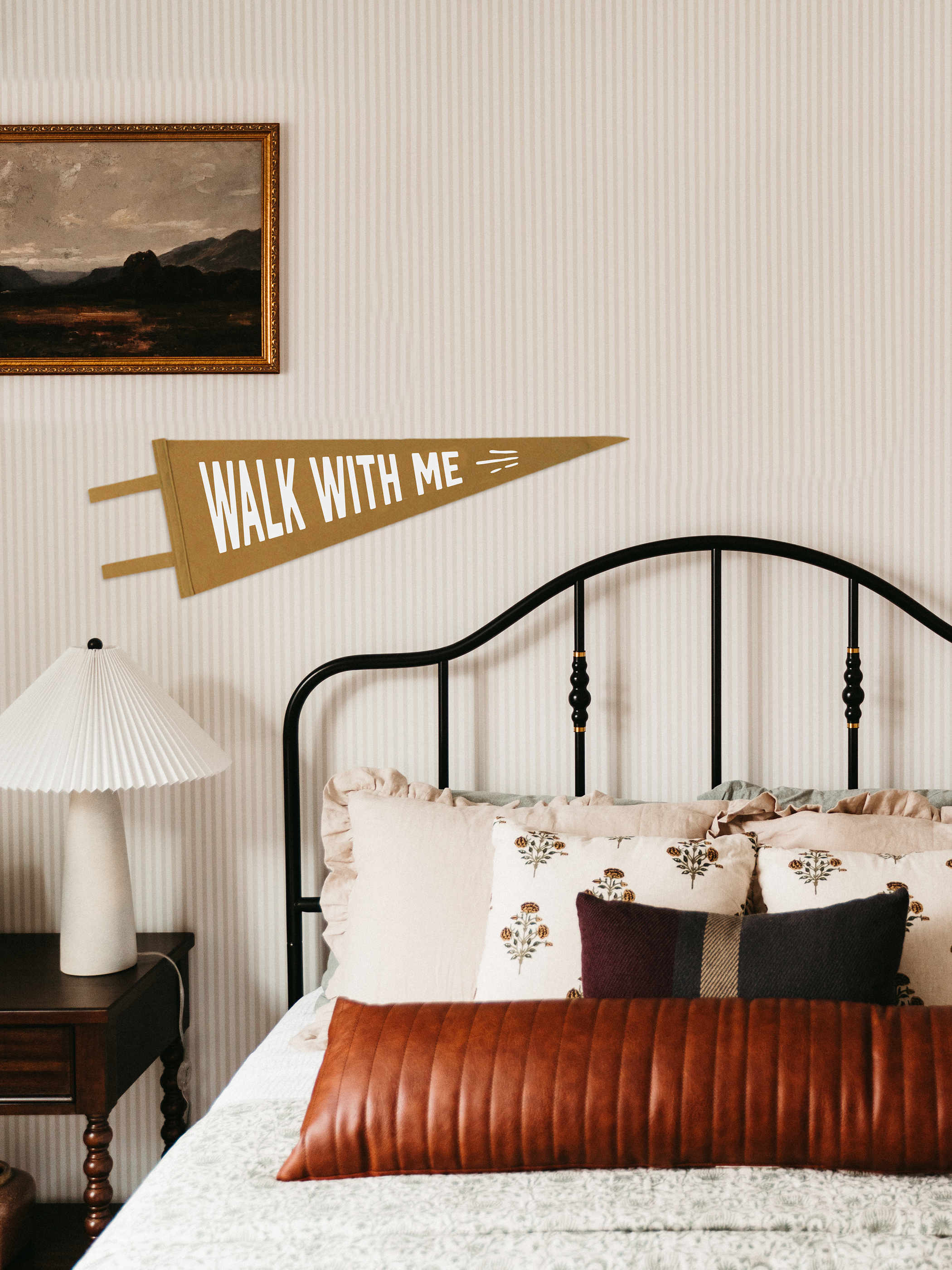 Walk With Me Pennant – Good News Brand