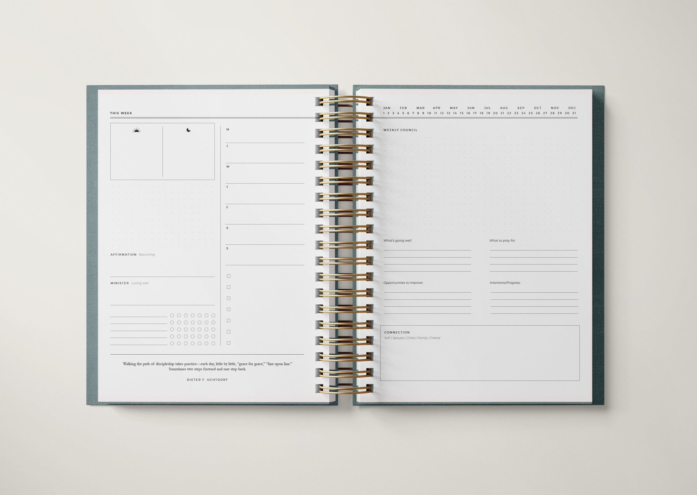6-month Becoming Planner – Good News Brand